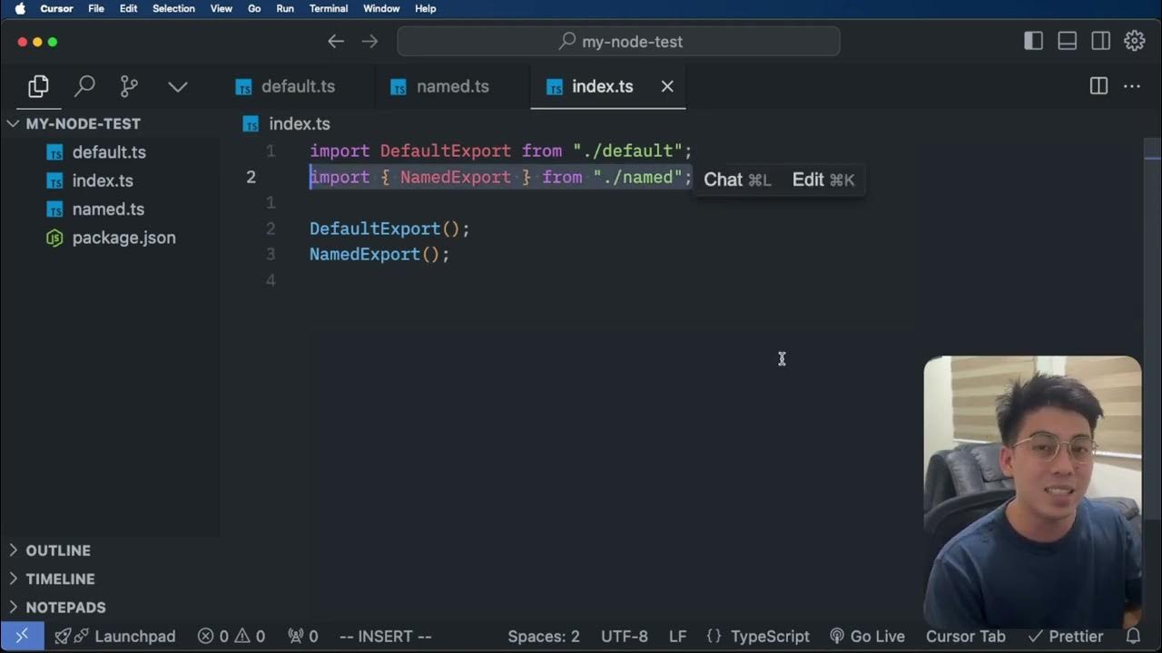 export default vs export - YouTube