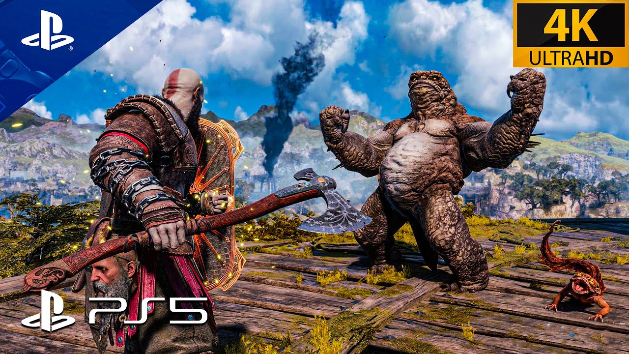 GOD OF WAR RAGNAROK - First 6 Bosses / Boss Fights (4K 60FPS) - YouTube