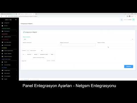 SMS   Netgsm Entegrasyonu