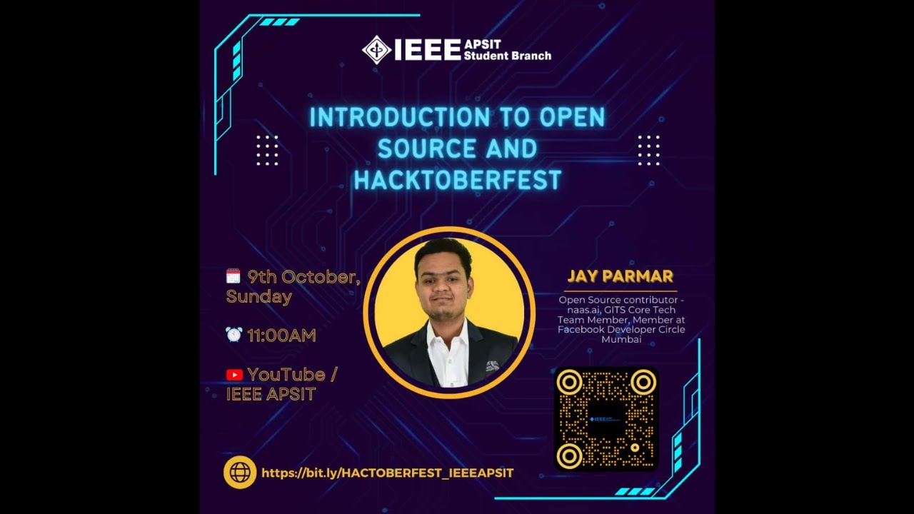 INTRODUCTION TO OPEN SOURCE AND HACKTOBERFEST - YouTube