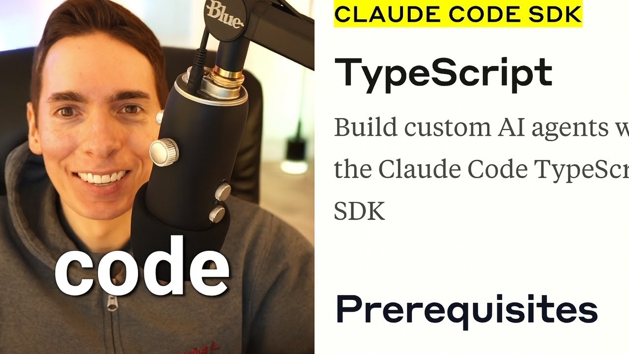 Claude Code Typescript SDK Creating Multi Agent Workflow - YouTube