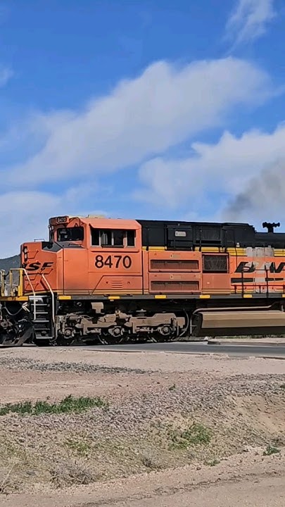 Hard-working BNSF ACe Coal Leader! - YouTube