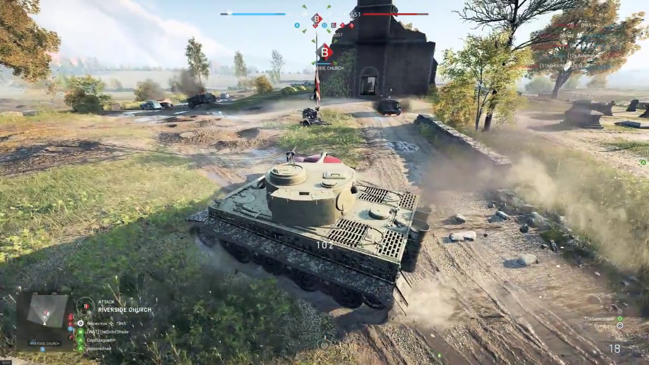 BFV Gameplay: On Fire the whole time - YouTube