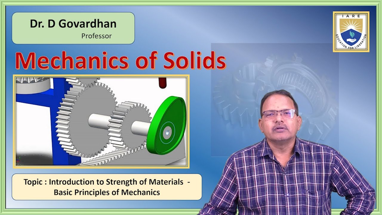 Introduction to Strength of Materials Basic Principles of Mechanics by ...