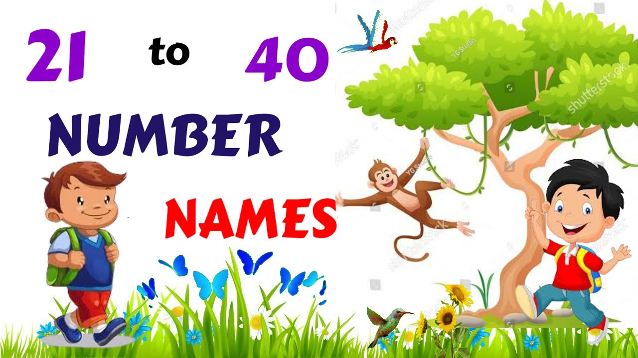/Number Names/21 to 40Number Names/MK Rhyme/🔥21 से लेकर 40 तक की गिनती🔥 ...