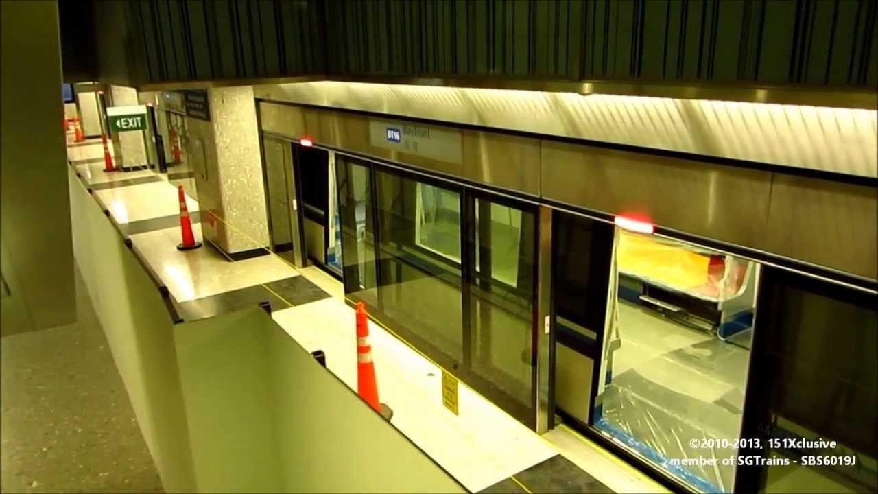 [Downtown Line 1 Test | C951 Test] ft. SBST DTL C951 9004 Departing ...