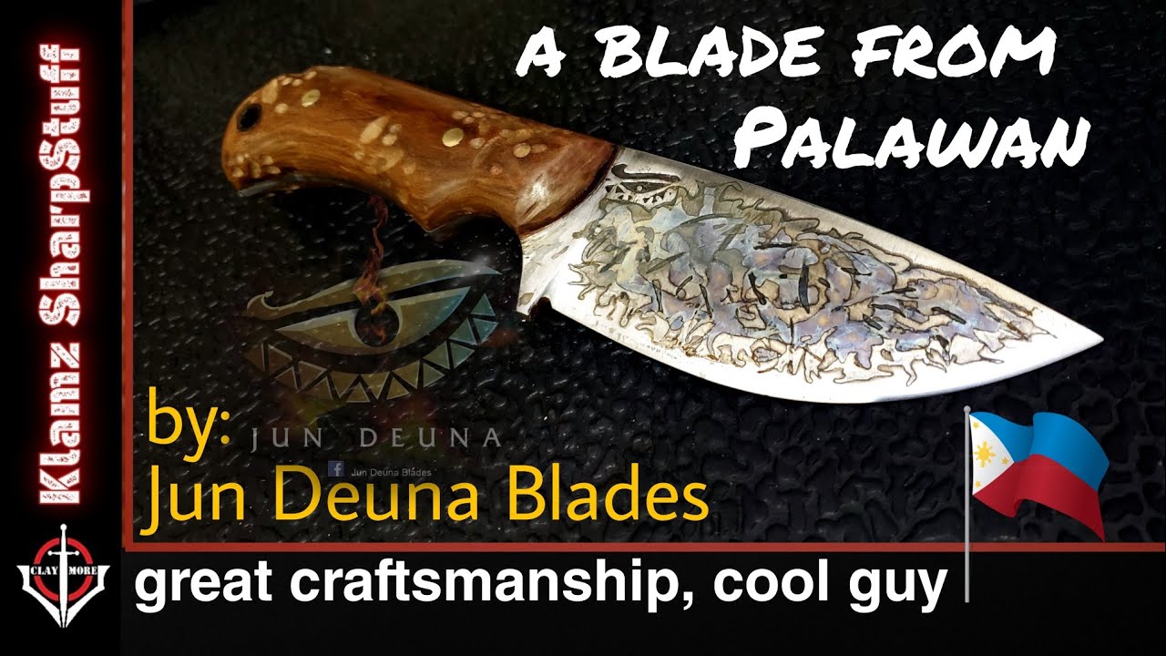 Filipino Blades: A small Hunting Knife by Jun Deuna Blades of Palawan ...