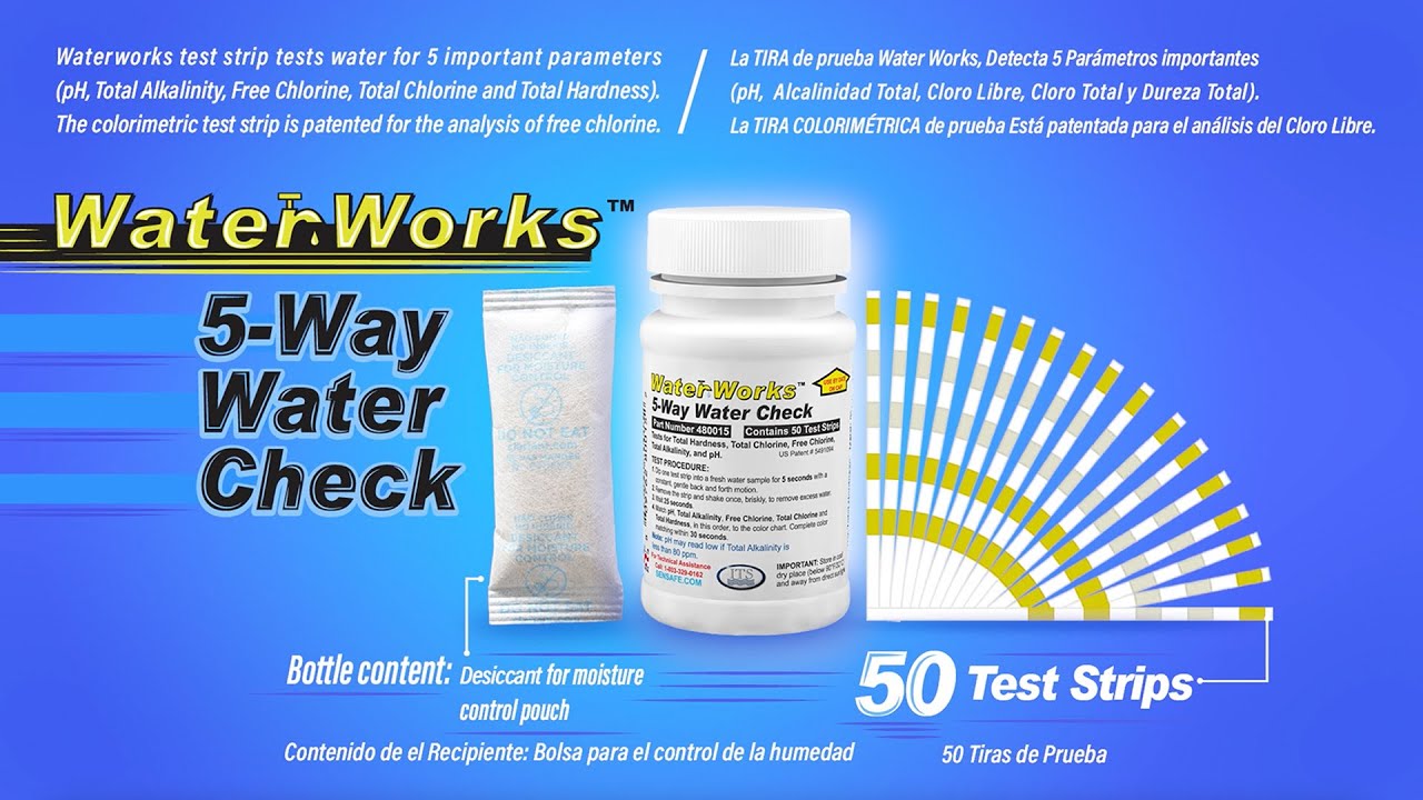 Waterworks 5 way water check (English/Spanish) - YouTube
