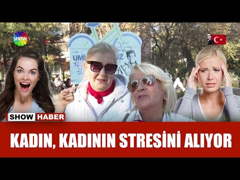 Kadınlar konuşarak sakinleşiyor