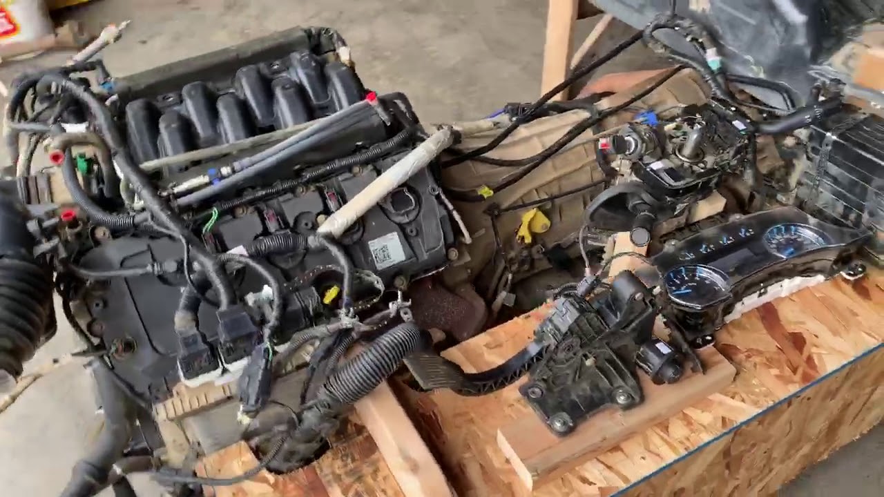 Turn Key Pallet. 2012 Ford F-150 5.0 Coyote Running Pallet. - YouTube