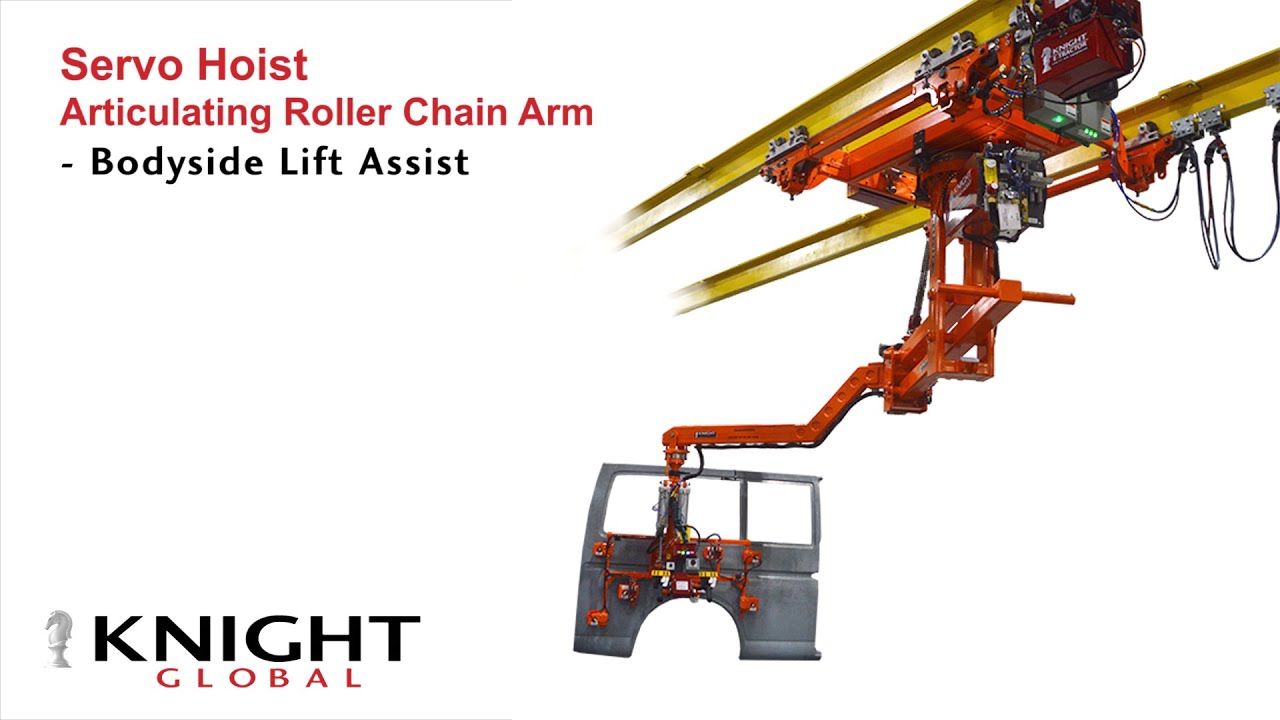 Servo Roller Chain Arm - Body Side Panel Lift Assist - YouTube
