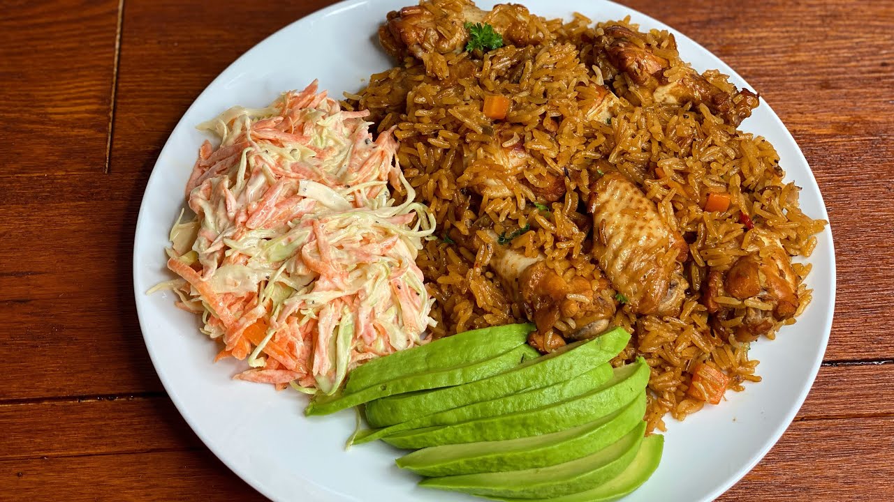 Let’s Cook With Me || Chicken Pelau with Coleslaw || TERRI-ANN’S ...