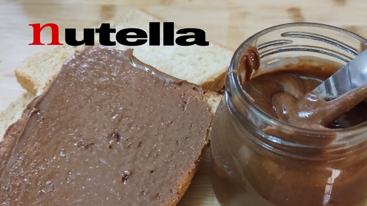 Nutella 🍫recipe||Nutella chocolate spread||Nutella peanut butter||kids ...