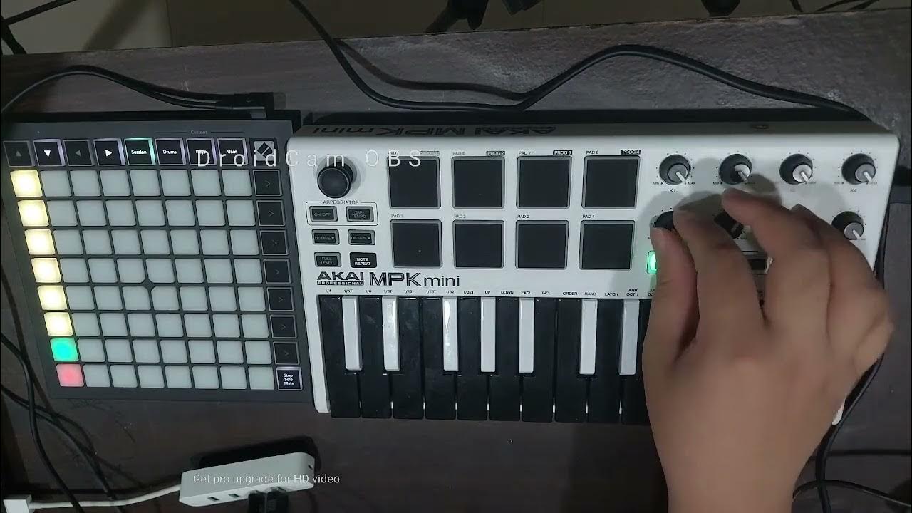 Akai Mpk Mini Mk2 Launchpad Mini Mk3 Liveloop Uncut Practice Youtube