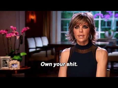 RHOBH Lisa Rinna (Just Own It, Be Done With It!!) #bravo #rhobh # ...