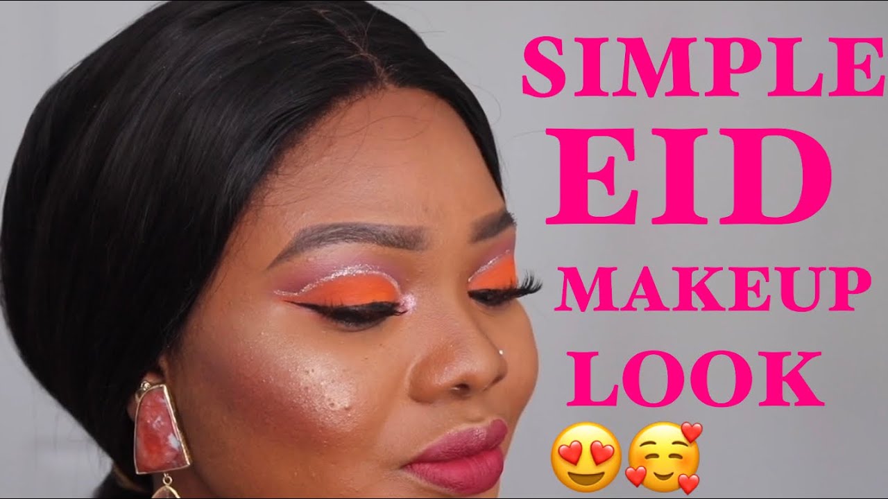 SIMPLE EID MAKEUP LOOK 2020 - YouTube