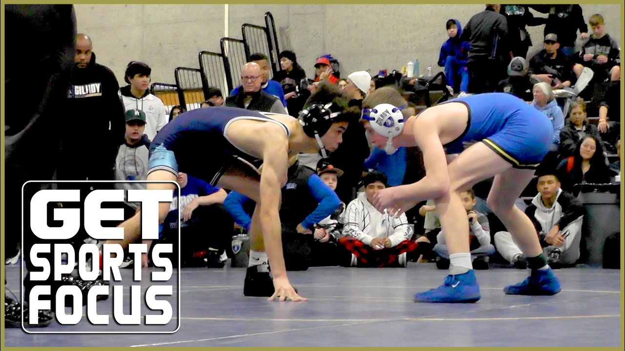 BVAL 106LB Wrestling - #2 Clarence Moore(Branham) vs #1 Dominic Bozanic ...