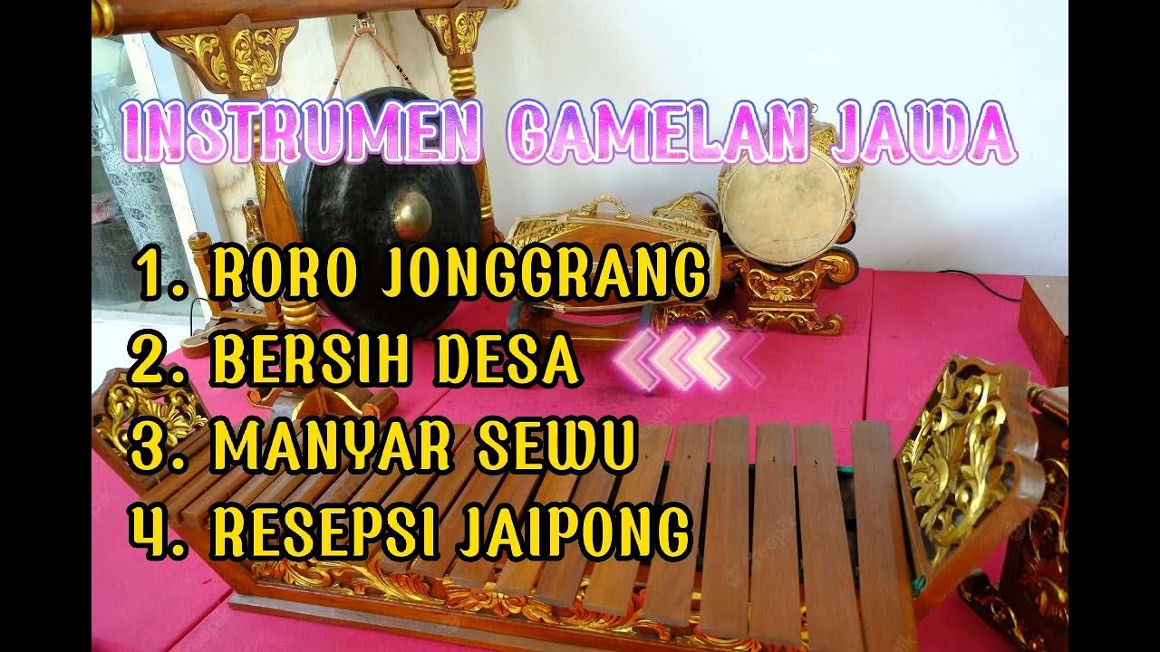 INSTRUMEN GAMELAN JAWA - YouTube