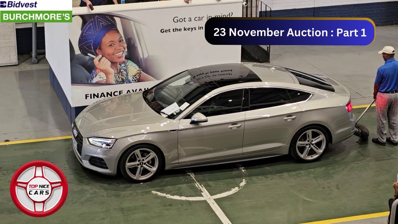 23 November Live Car Auction | Bidvest Burchmore | Open Bid & Hammer ...
