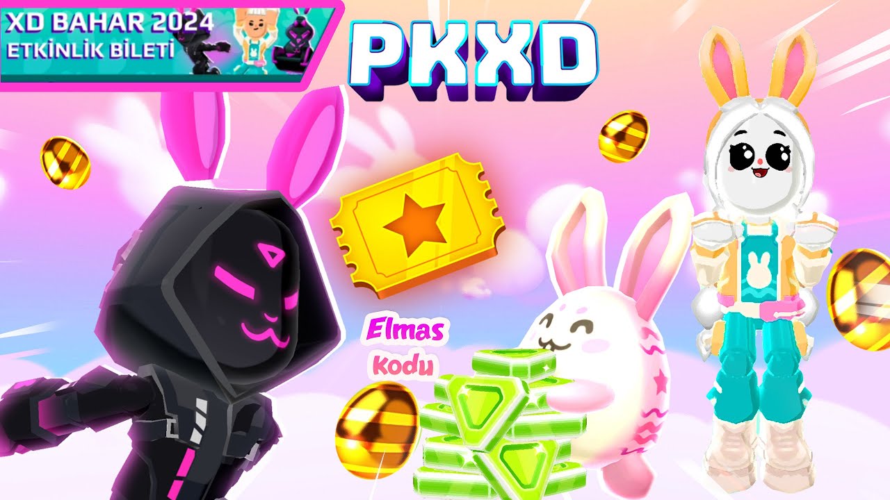 XD Bahar etkinlik biletini açıyoruz!🐰Bedava elmas kodu!🤑 PK XD Gems ...