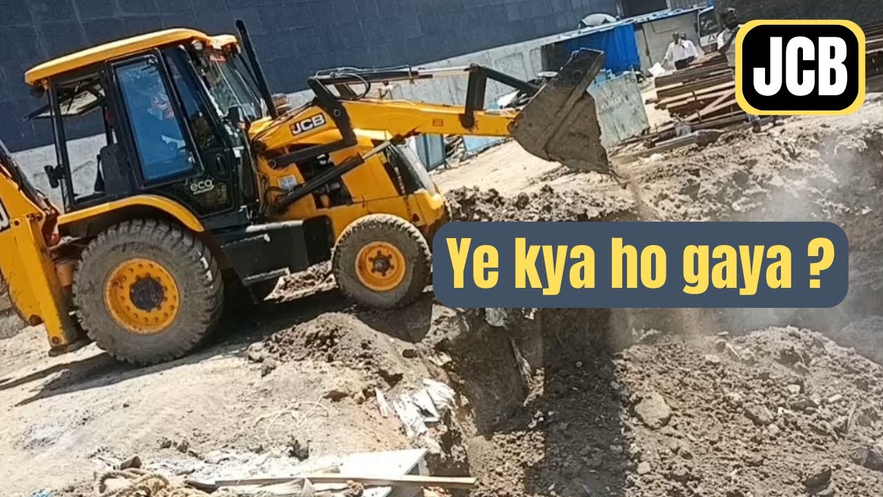 Bridge faundatione backfilling work by JCB // #jcbbackhoes #backhoe # ...