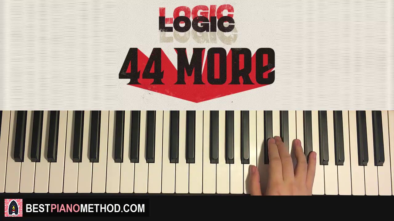 HOW TO PLAY - Logic - 44 More (Piano Tutorial Lesson) - YouTube