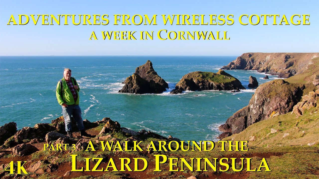 A walk around the Lizard Peninsula with its stunning coastal scenery ...