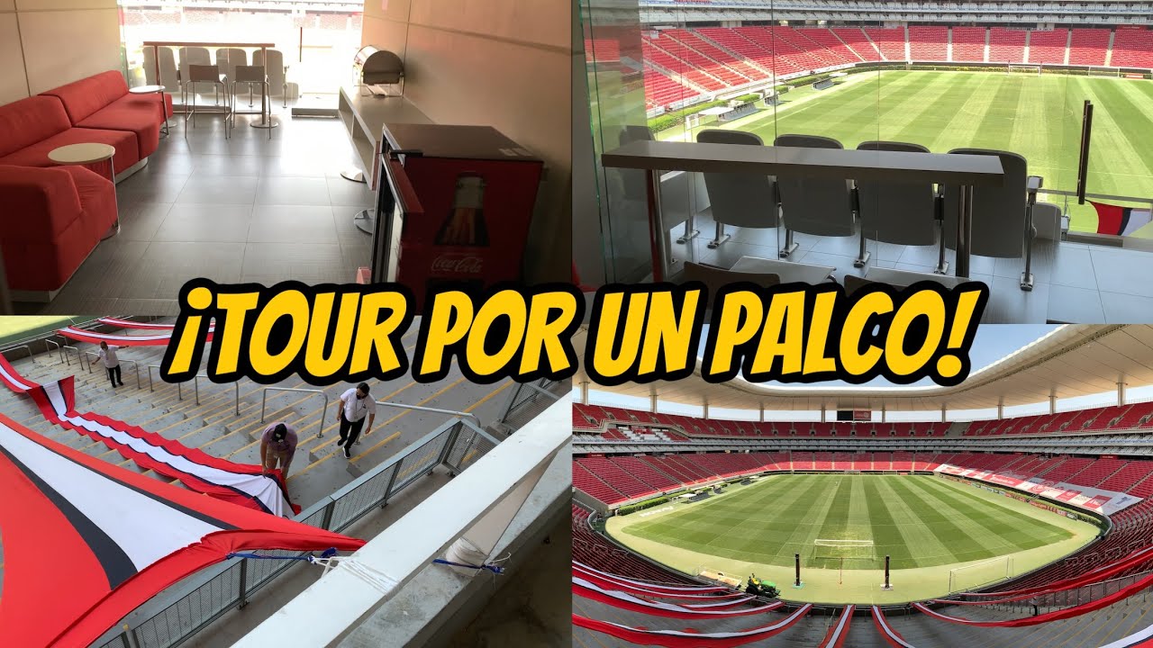 Me Colé a un palco del Akron *CASI ME CORREN*😱 ¡ESTADIO CHIVAS VACÍO ...