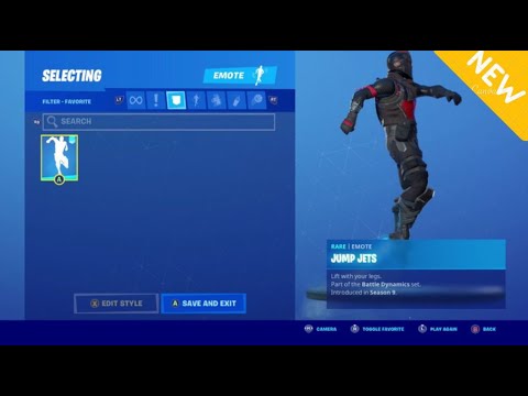 Jump Jets Emote - 1 Hour Fortnite (Item Shop) - YouTube
