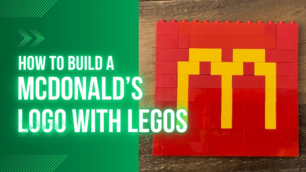 How to build LEGO McDonalds Logo! - YouTube