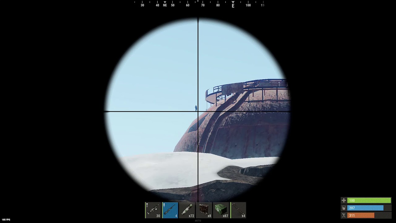 Rust render distance is perfectly fine - YouTube