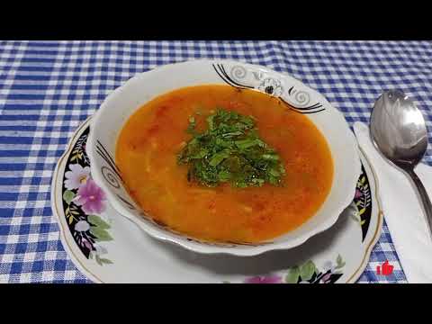 Tərəvəzli sup / vegetable soup