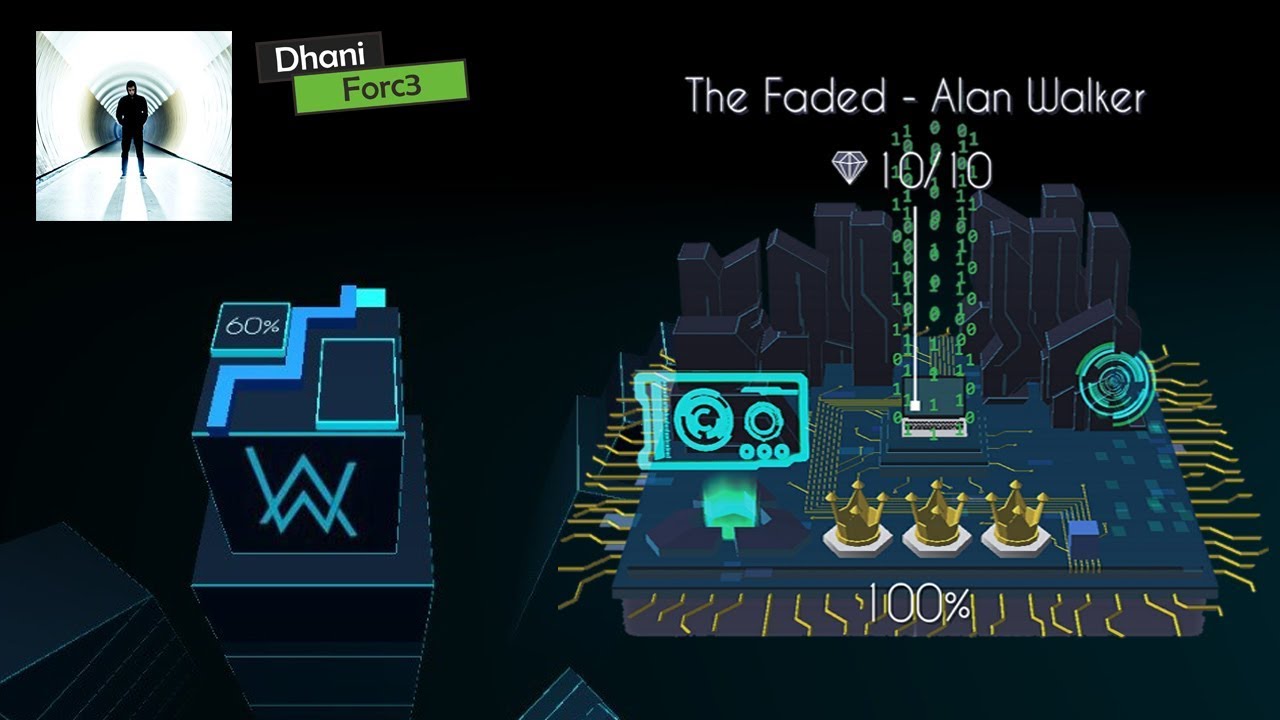 Dancing Line - The Faded ( Music by Alan Walker 100% ) - YouTube