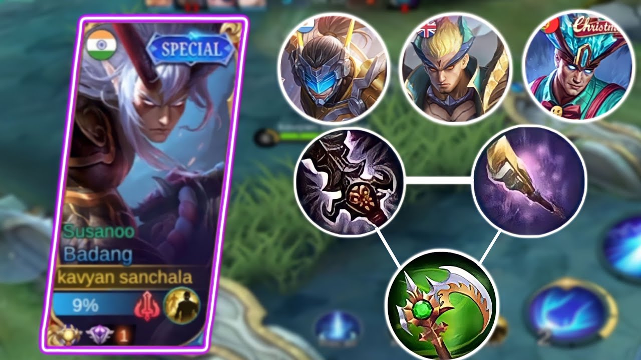 TRY THIS UNLIMITED STUN AND DAMAGE BUILD WITH BADANG | MLBB - YouTube