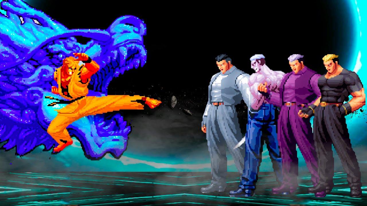 The King of Fighters (MUGEN) | God Ryo vs Ryuji Yamazaki - YouTube