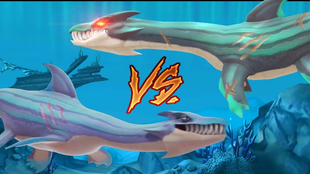 GOOD NESSIE VS ENEMY NESSIE GAMEPLAY - Hungry Shark Evolution - YouTube