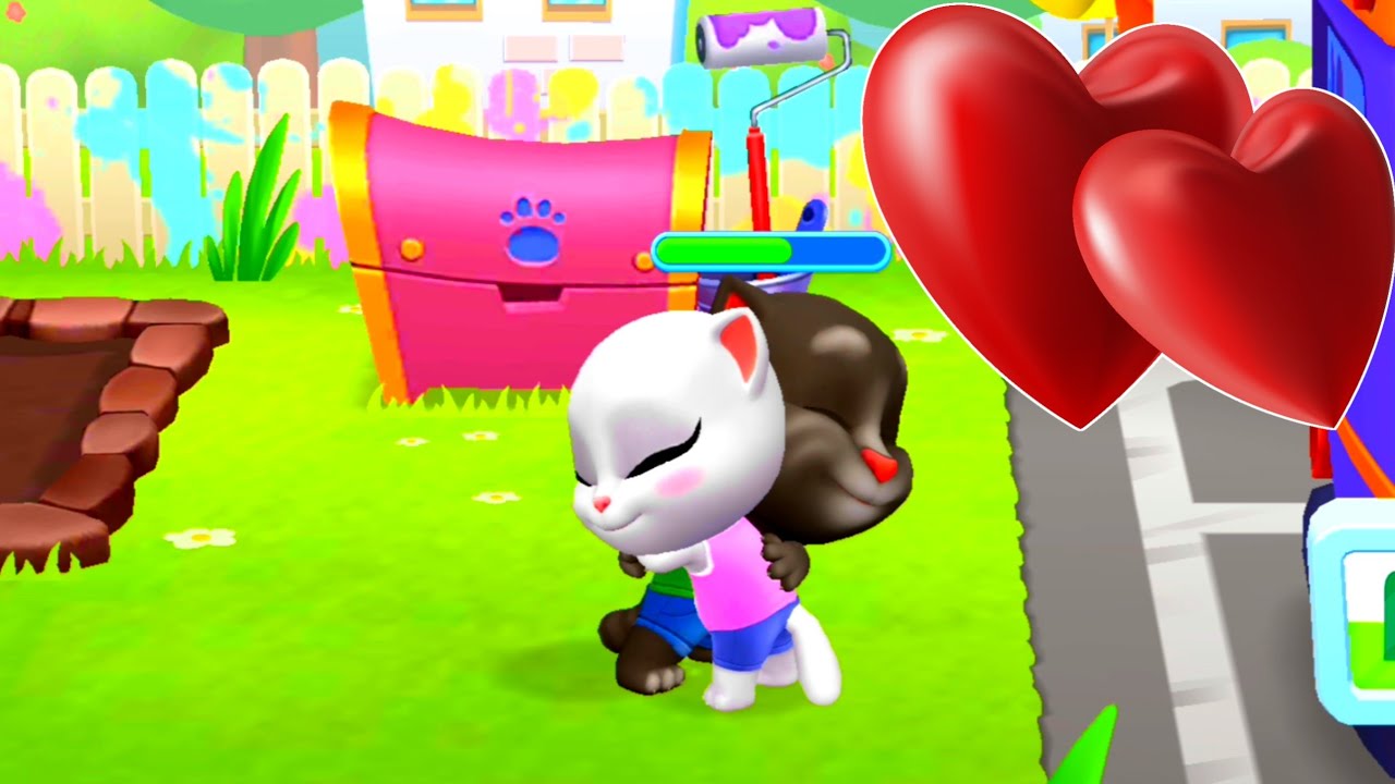 My Talking Tom Friends || Talking Tom Cartoon Gametoons || poppy ...