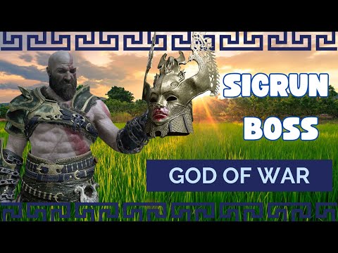 GOD OF WAR 4 - Sigrun Boss Fight (Valkyrie Queen) - PS4 - Derrotar ...