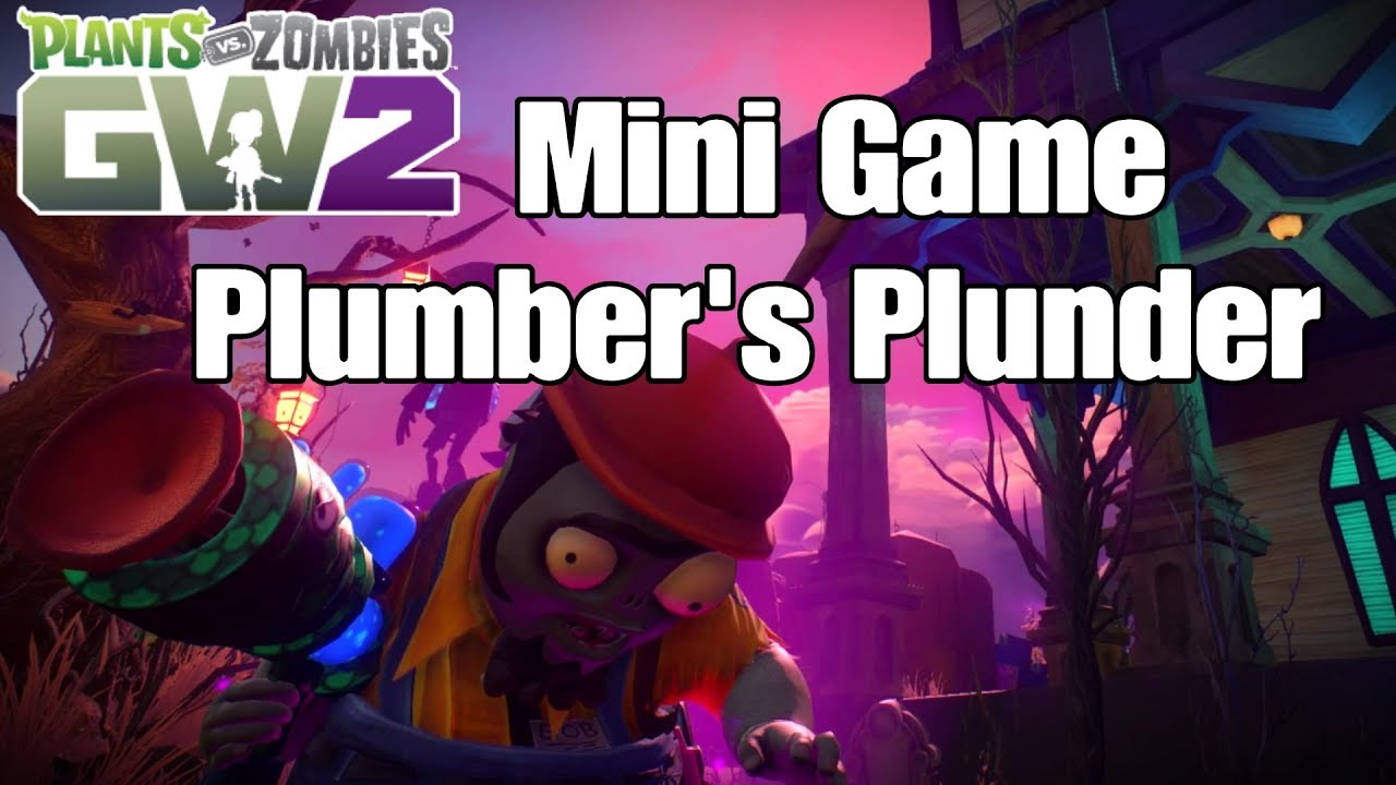 Mini Game - Plumber's Plunder | Plants vs Zombies Garden Warfare 2 ...