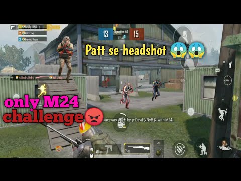 😠Only M24 challenge😠 || PUBG MOBILE || Pro Bijoy