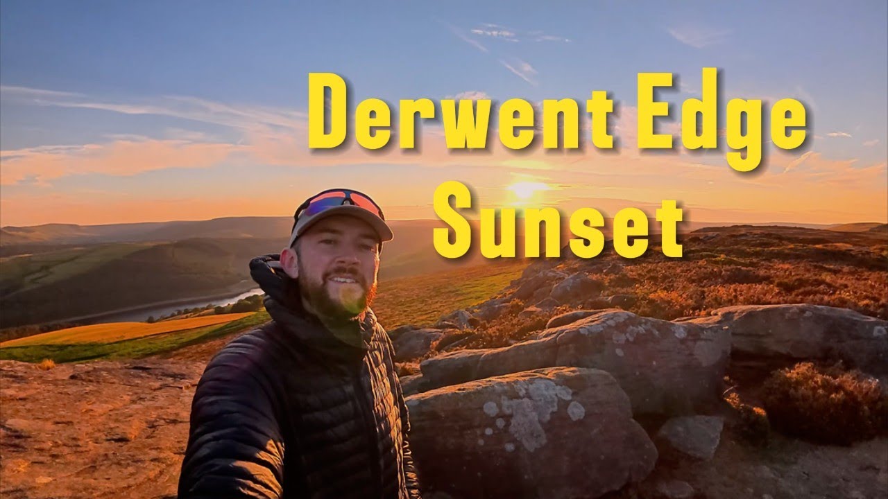 Sunset Hike on Derwent Edge | Peak District Adventure - YouTube