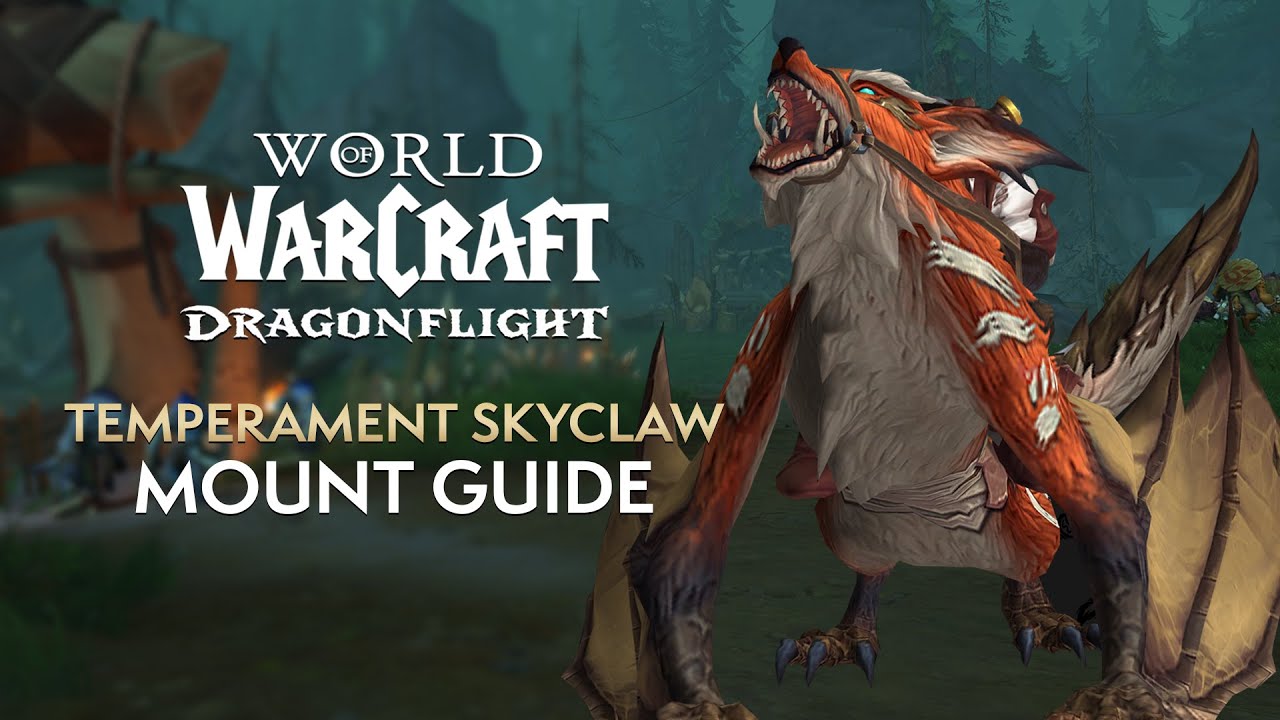 How to Obtain the Temperamental Skyclaw Mount! EASY Mount Guide ...