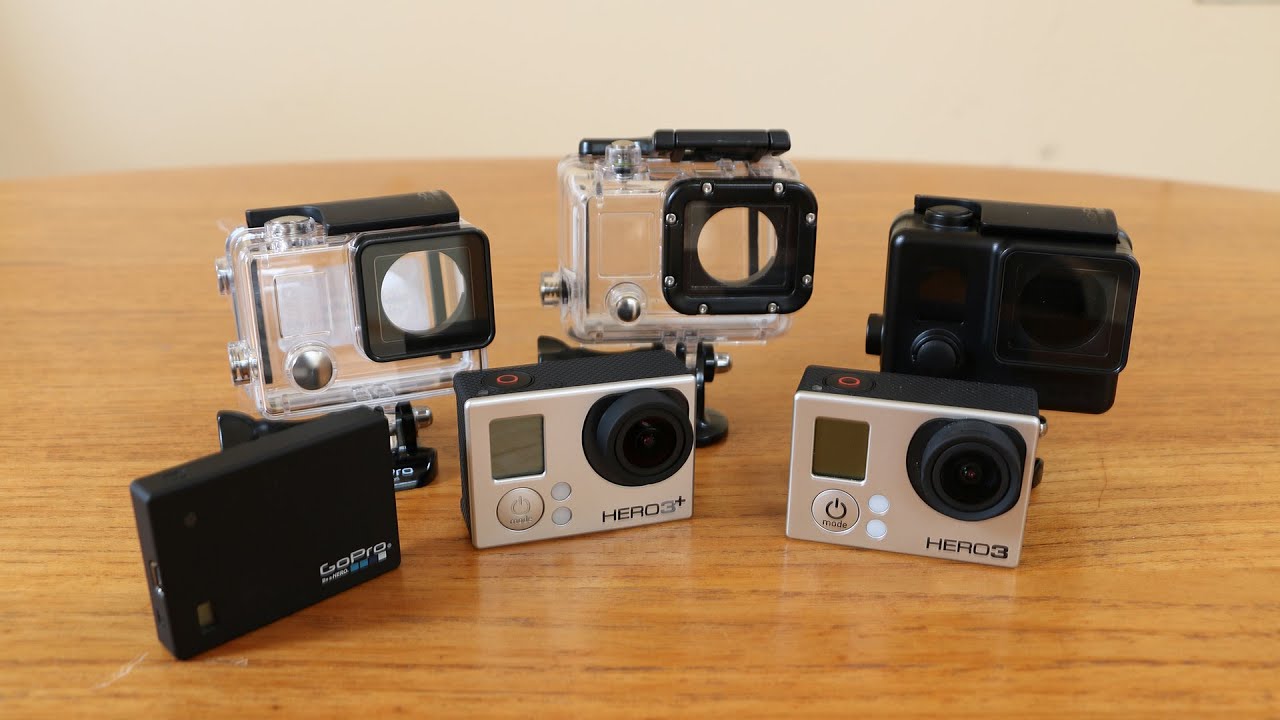 GoPro Hero 3 and 3+ Housing compatibility (incl. Blackout housing ...
