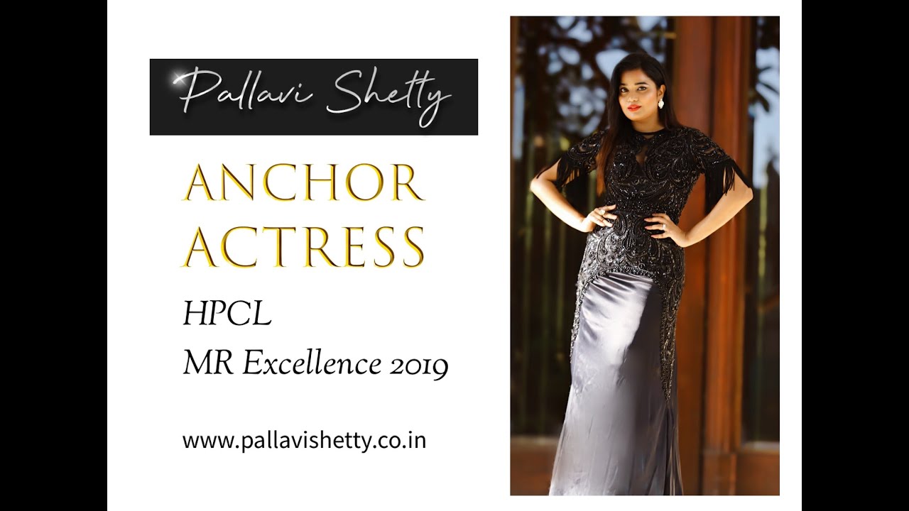 Anchor / Emcee Pallavi shetty hosting for HPCL - YouTube