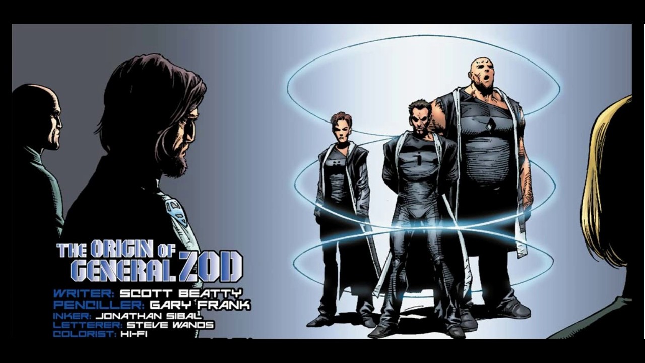 DC Universe Origins - General Zod (Animated Comic) - YouTube