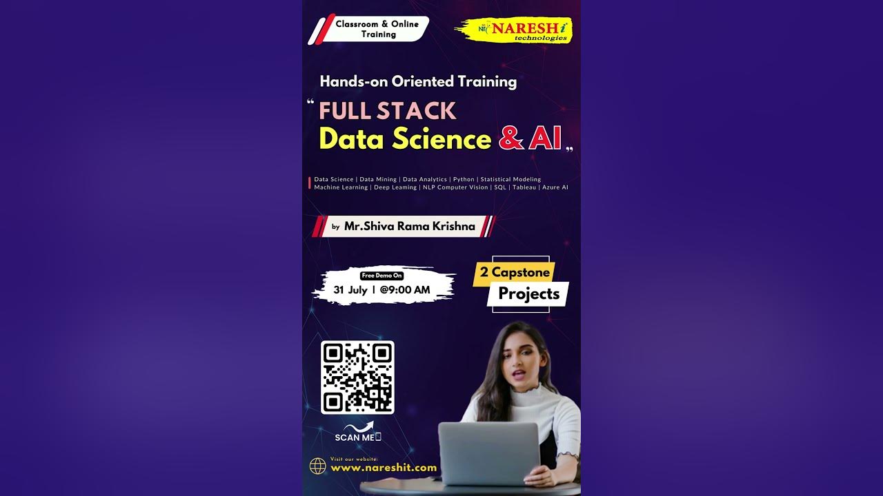 Mastering Full Stack Data Science and AI: From Concepts to Implementation! | NareshIT - YouTube