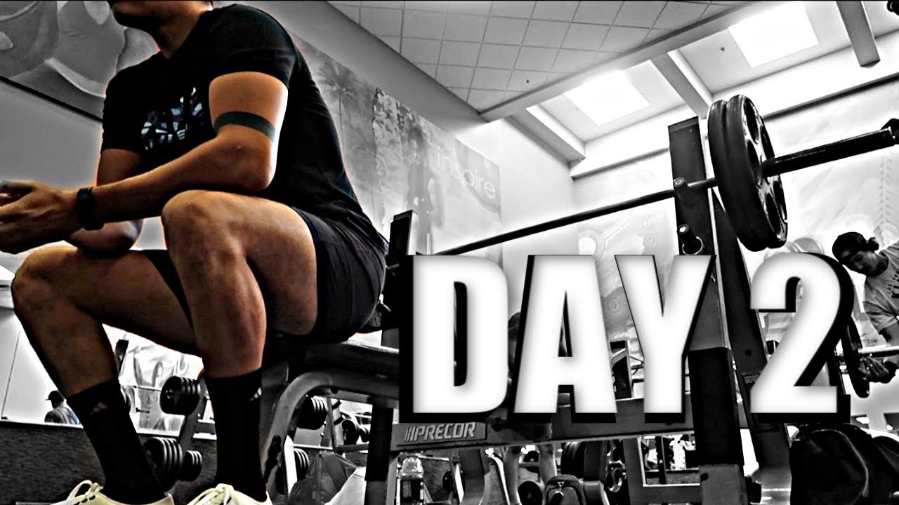 My New Kizen Training Day 2 | BENCH & SQUAT - YouTube