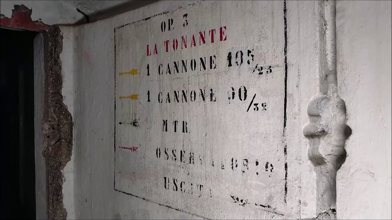 BUNKER NELLA GALLERIA FERROVIARIA - SBARRAMENTO CAMPIOLO OPERA LA ...