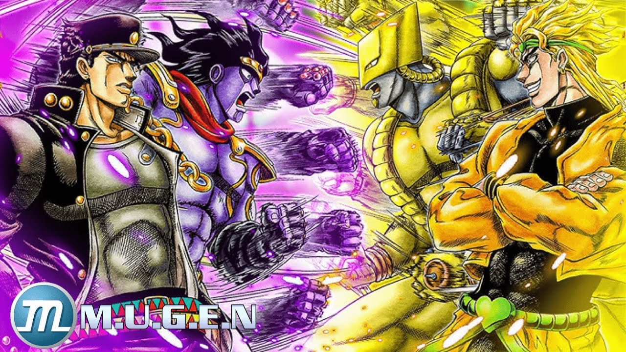 Karakter OP Mugen editanku - Jotaro & Dio OP - YouTube