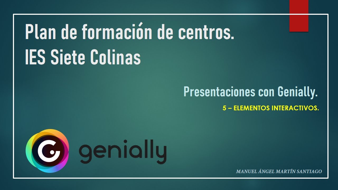 63 - Elementos interactivos en Genially. - YouTube